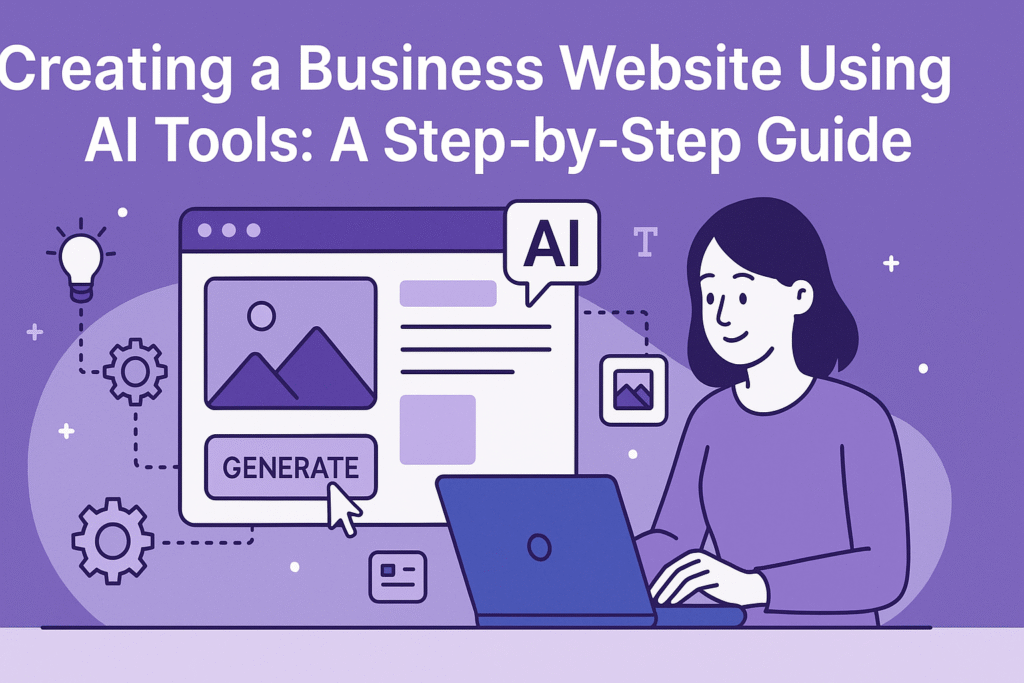 Creating a Business Website Using AI Tools: A Step-by-Step Guide
