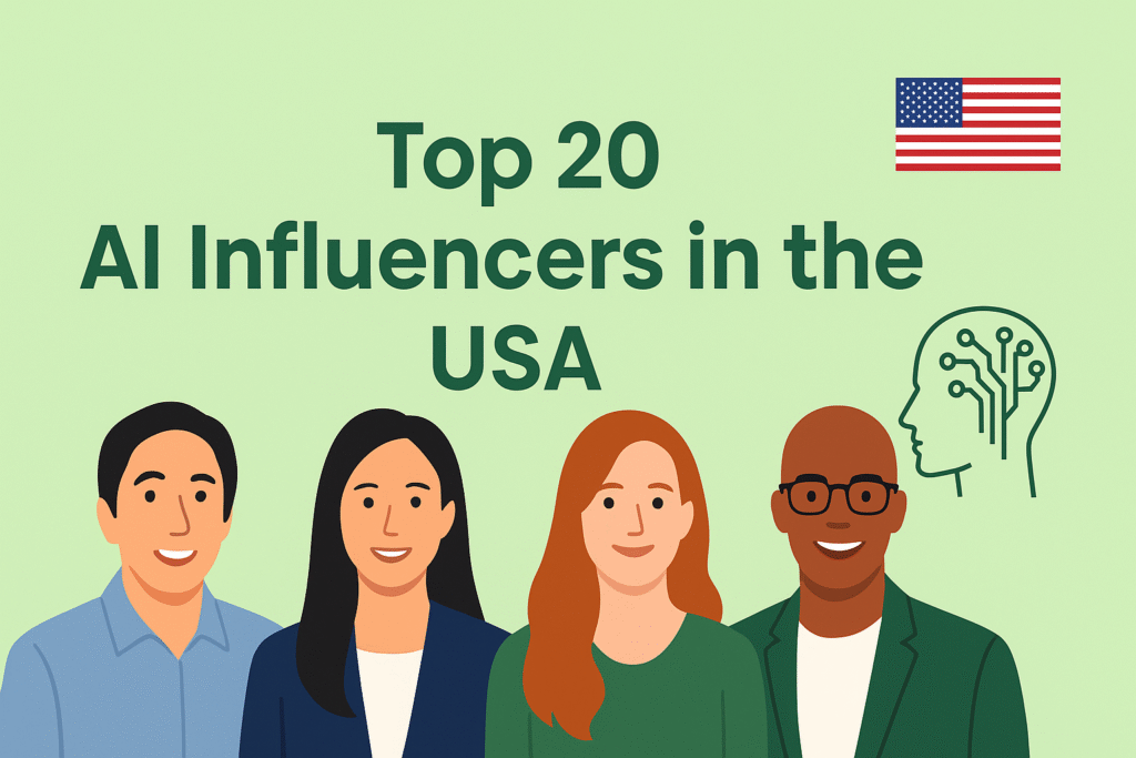 Top 20 AI Influencers in the USA April 2026